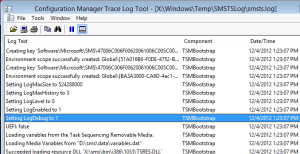 How To: Enable Debug Logging for an OS Deployment Task Sequence | Greg's Systems Management Blog